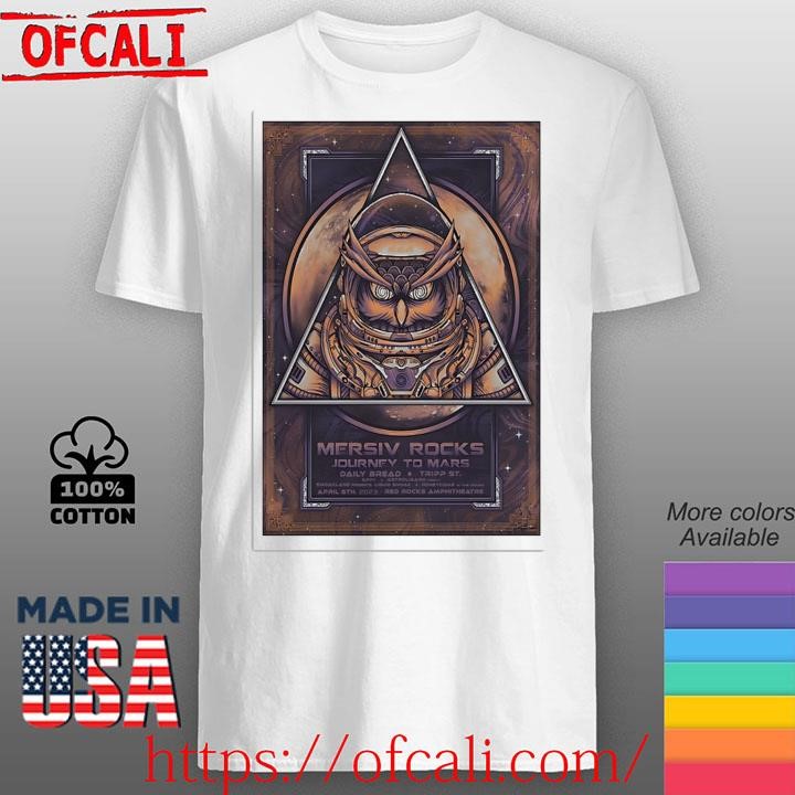 Mersiv 4 6 2023 Red Rocks Amphitheatre Poster shirt, hoodie, longsleeve ...