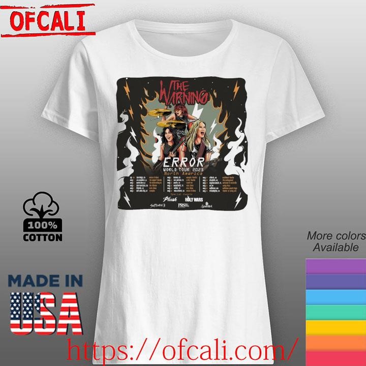 The Warning Error Tour 2023 shirt, hoodie, longsleeve, sweatshirt, v ...