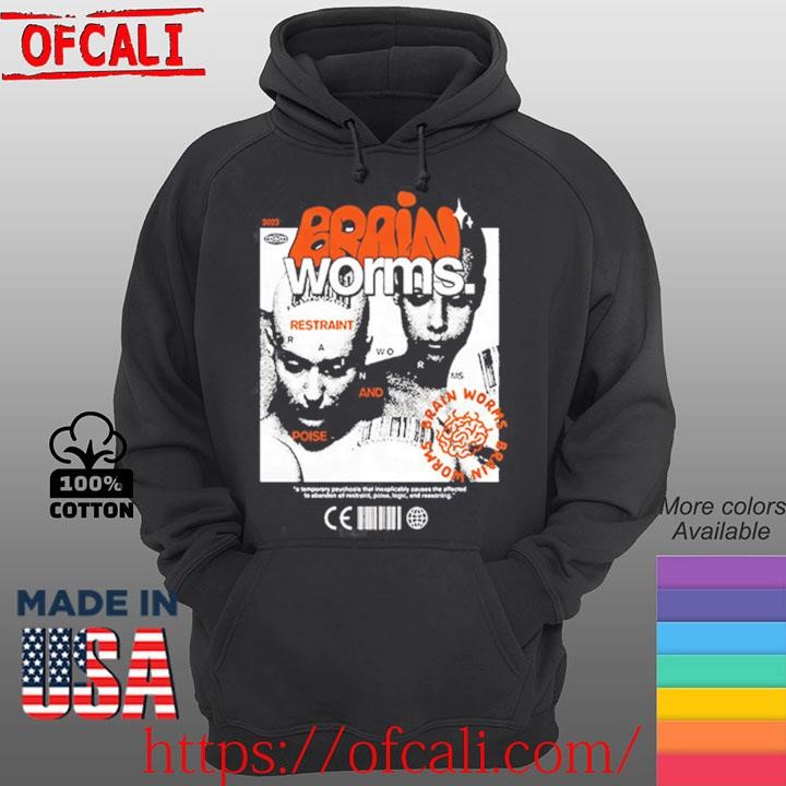 Official brain Worms Album cover shirt, hoodie, longsleeve, sweatshirt ...