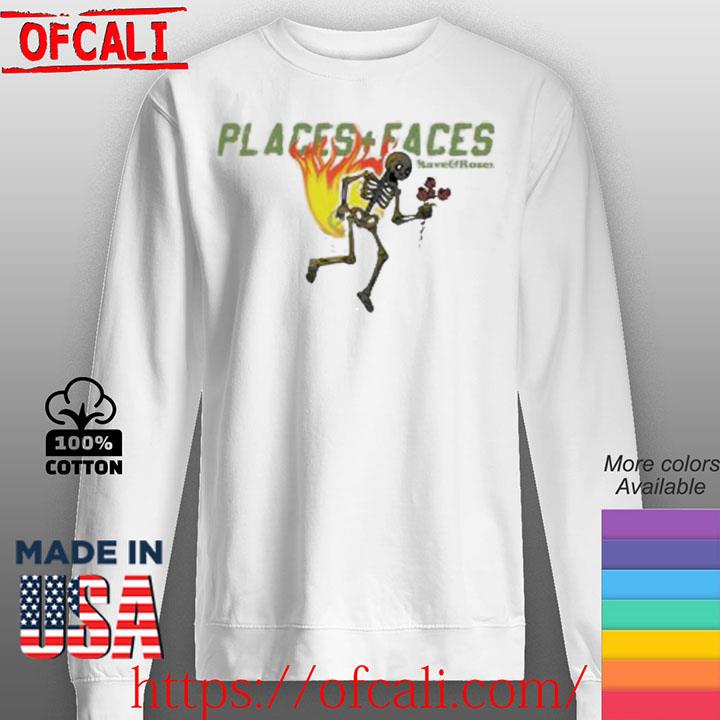 Official Collab Rema X Places Faces Rave And Roses shirt, hoodie ...