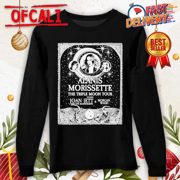 Alanis Morissette The Triple Moon Tour 2024 Sweater, hoodie, longsleeve ...