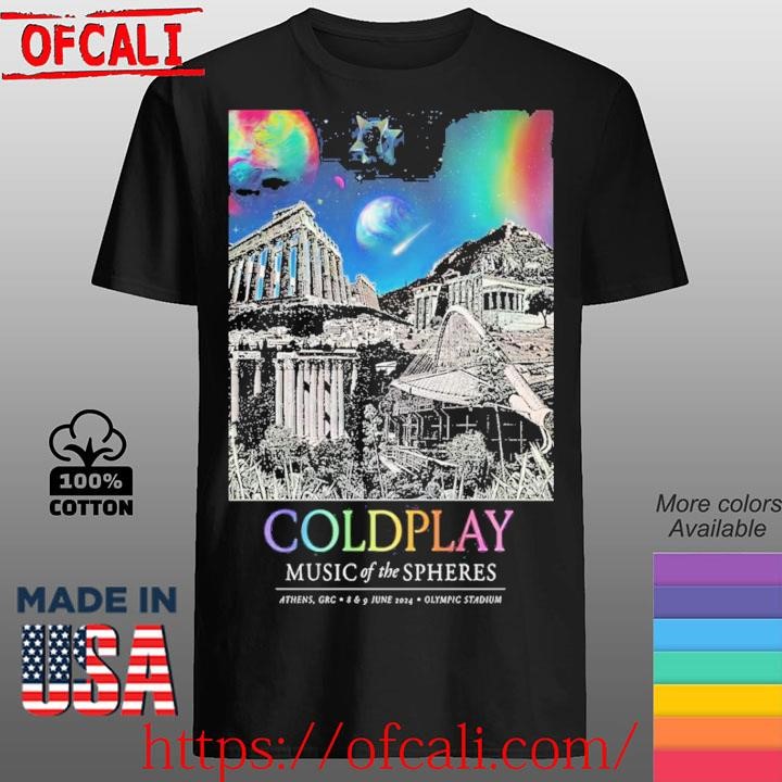 Official ColdPlay Music Of The Spheres Tour 2024 Olympic Stadium Athens ...
