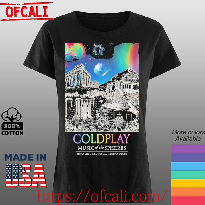 Official ColdPlay Music Of The Spheres Tour 2024 Olympic Stadium Athens ...
