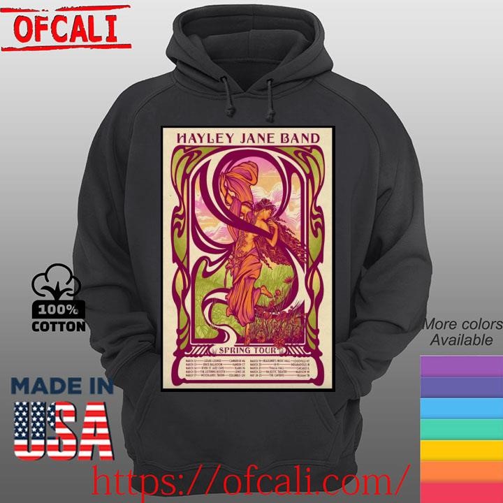 Official Hayley Jane Band 2025 Spring Tour Poster T-Shirt, hoodie ...