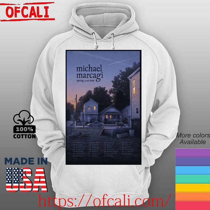 Official Michael Marcagi 2025 Spring Tour Poster T-Shirt, hoodie ...