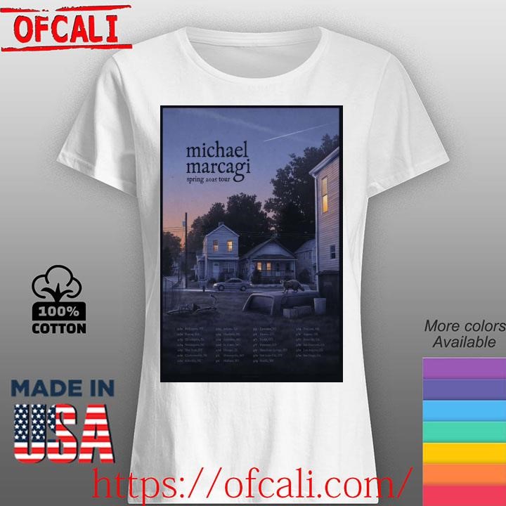 Official Michael Marcagi 2025 Spring Tour Poster T-Shirt, hoodie ...