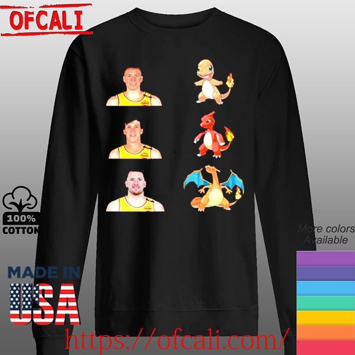 Lakers Luka Doncic Team Charmander 2025 T-Shirt, hoodie, longsleeve, sweatshirt, v-neck tee