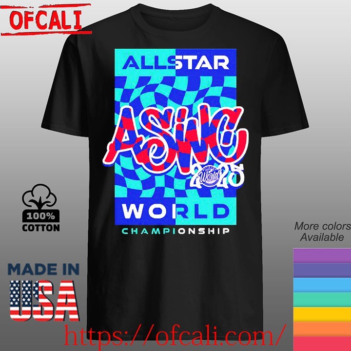 Ofcali-Official All Star World Championship Merch 2025 Aswc T-shirts - SymbolsClothing