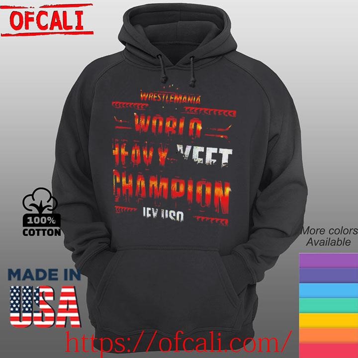 Official Jey Uso WrestleMania 41 Winner World Heavy-Yeet Champion WWE ...