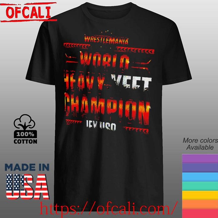 Official Jey Uso WrestleMania 41 Winner World Heavy-Yeet Champion WWE ...