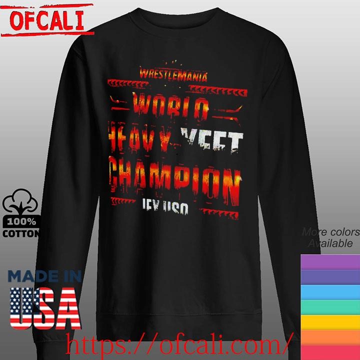 Official Jey Uso WrestleMania 41 Winner World Heavy-Yeet Champion WWE ...