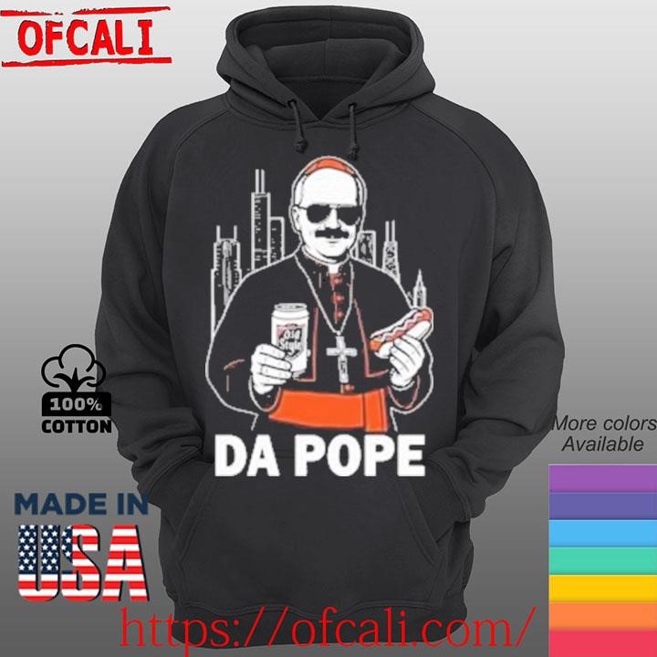 Official Chicago Da Pope Leo Xiv Hot Dog Old Style Beer American T ...