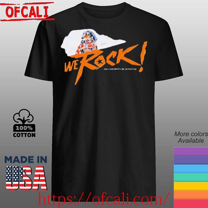 Ofcali-Official We rock Tennessee Volunteers 2025 Shirt - SymbolsClothing