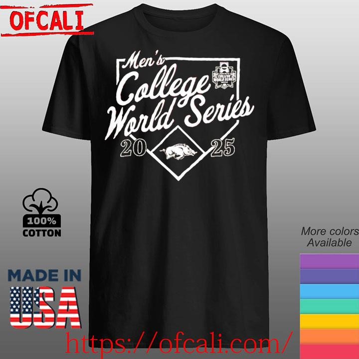 Official Arkansas Razorbacks 2025 CWS Shirt, hoodie, longsleeve ...